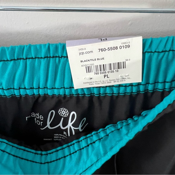 Pants & Jumpsuits | Made For Life Quick Dry Capris Pl Black With Blue ...